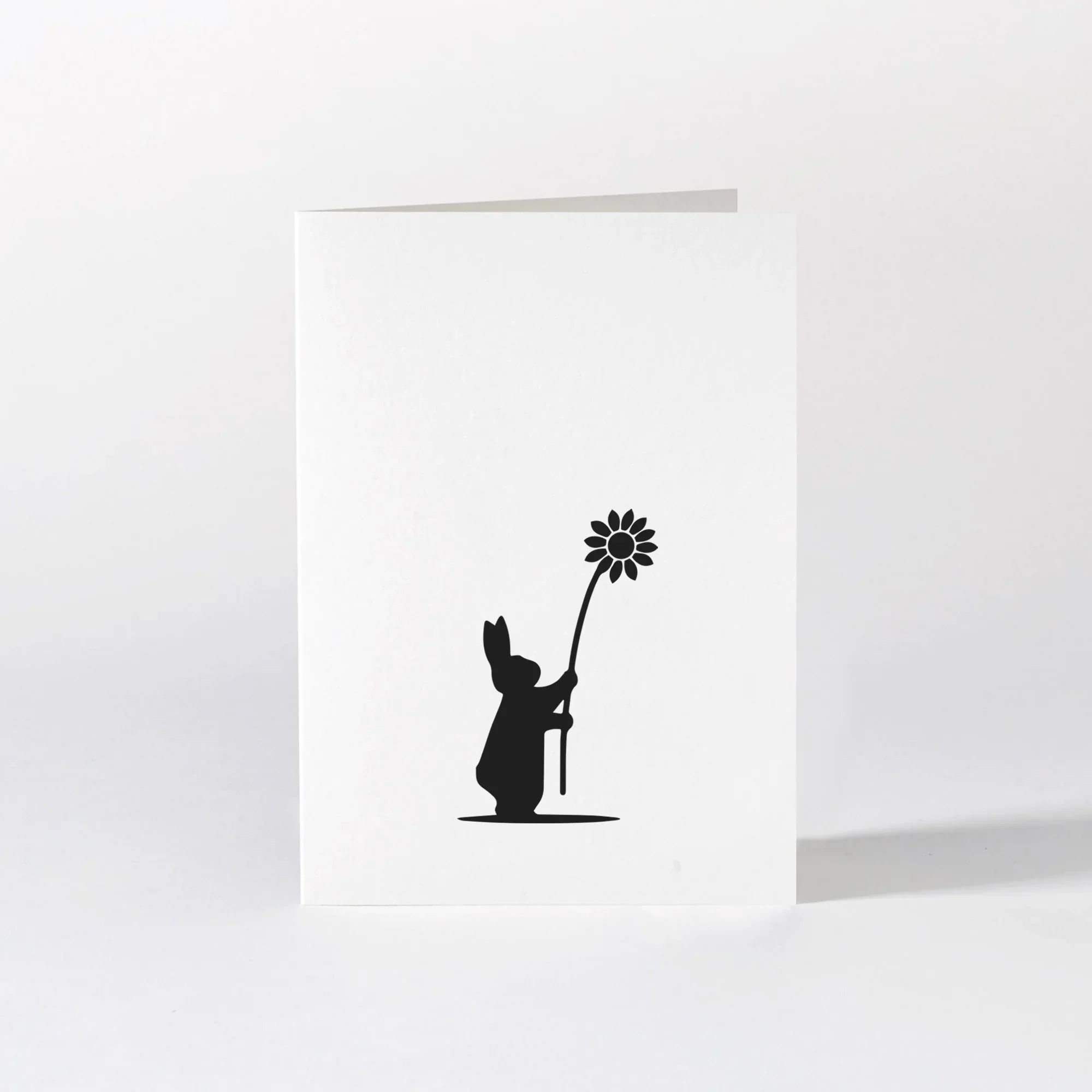 HAM Flower Giving Rabbit Card | Laywine’s