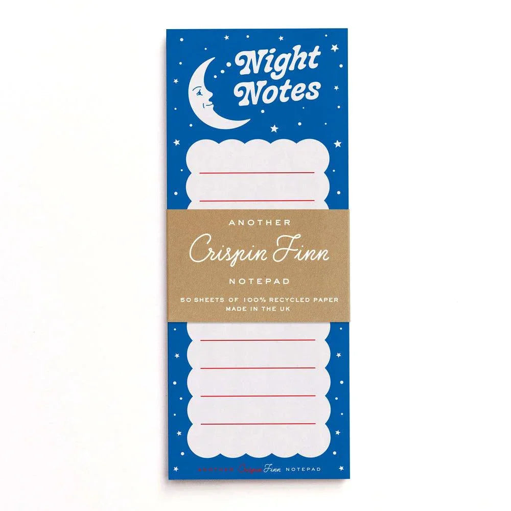 Crispin Finn Night Notes Note Pad | Laywine’s